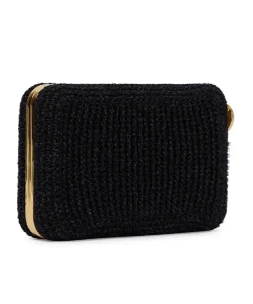 Magda Butrym Lelia Mini Embellished Fringed Clutch