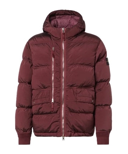 Stone Island Solid Color Down Jacket