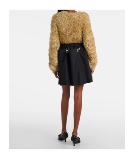 Comme Des Garçons Wool Miniskirt