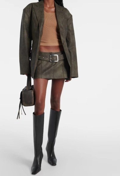 AYA MUSE Kaya Faux Leather Jacket