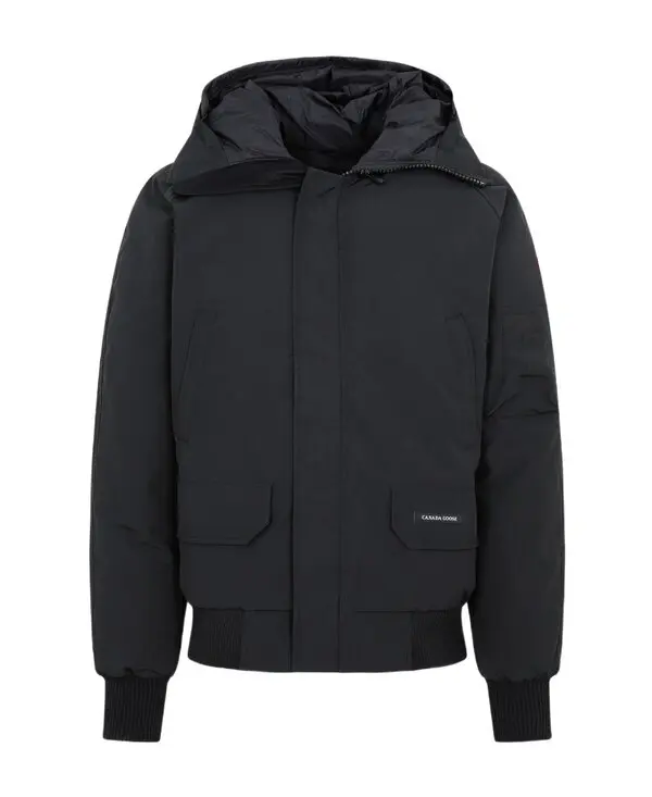 Canada Goose Chilliwack Hooded Bomber Jacket - Black