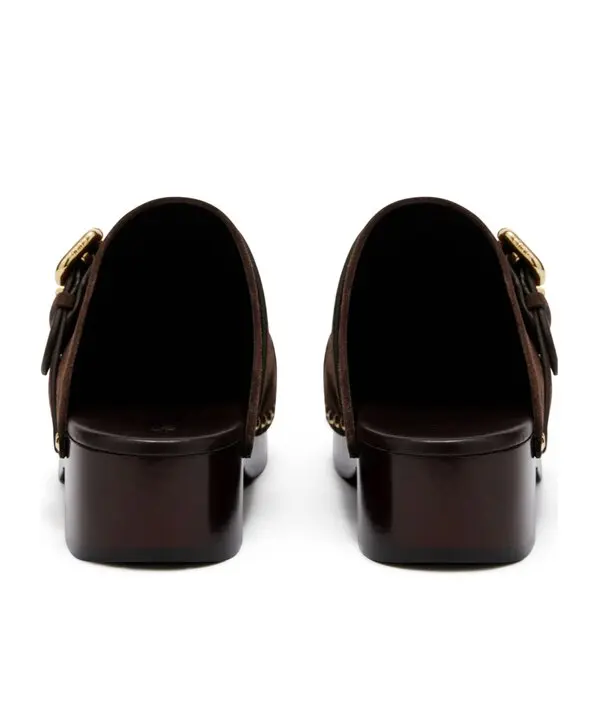 Chloé Rivet Decorated Mules