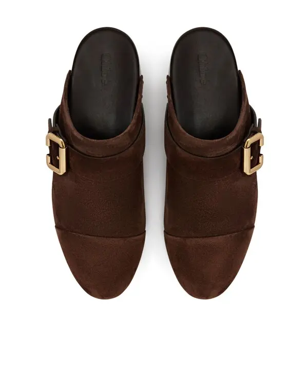 Chloé Rivet Decorated Mules