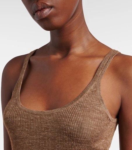 Gabriela Hearst Cinxia Cashmere Blend Vest - Brown