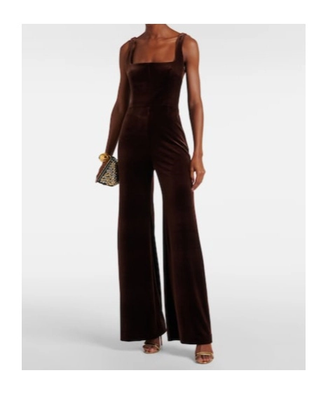 Galvan Vesper Velvet Jumpsuit