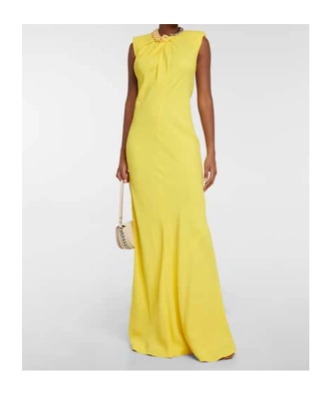 Stella McCartney Chain-detail Maxi Dress