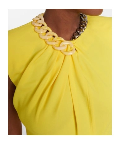 Stella McCartney Chain-detail Maxi Dress