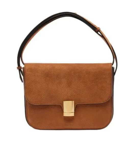 Calvin Klein Tilla Small Leather Shoulder Bag