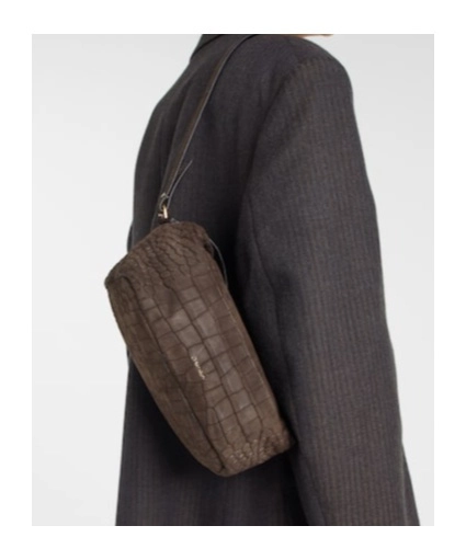 Calvin Klein Andy Small Leather Shoulder Bag