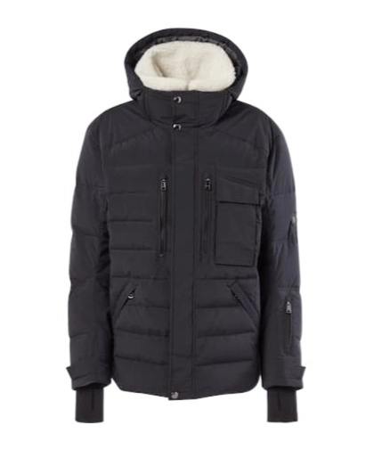 Bogner Down-filled Ski Suit Features A Detachable Fleece Hood
