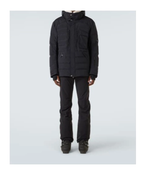 Bogner Down-filled Ski Suit Features A Detachable Fleece Hood