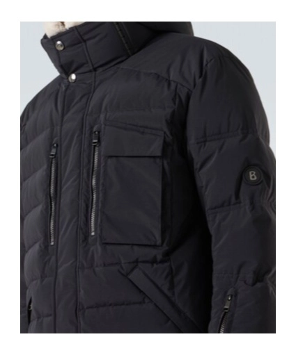 Bogner Down-filled Ski Suit Features A Detachable Fleece Hood