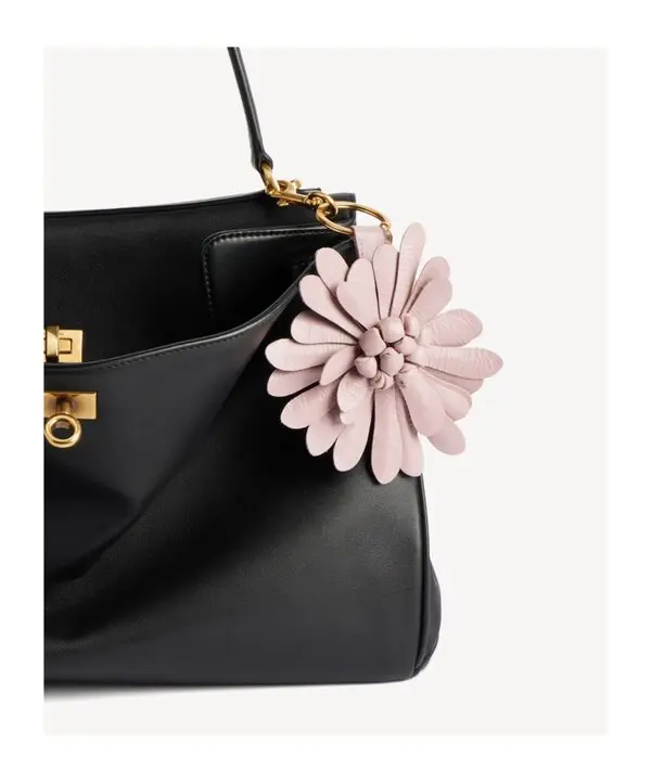 Balenciaga Charm/keychain Flower In Rose Quartz