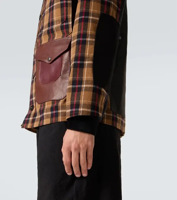 Junya Watanabe Plaid Casual Jacket