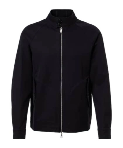 Dunhill Reversible Cotton Herrington Jacket - Black