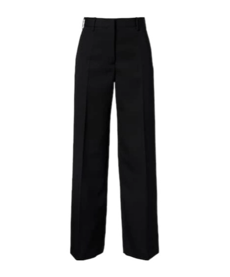 JIL SANDER Low-rise Wool Straight Pants