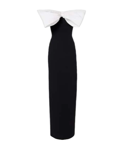 David Koma Bow-detail Gown