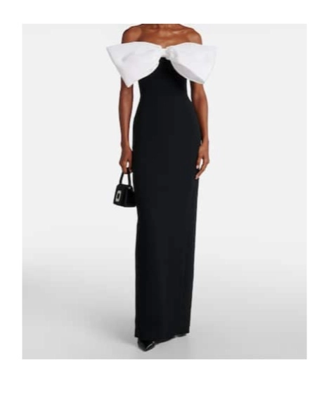 David Koma Bow-detail Gown
