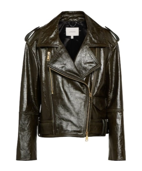 Dorothee Schumacher Lapel Leather Jacket