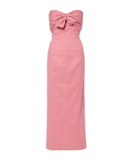 Tove Rahel Strapless Maxi Dress - Pink