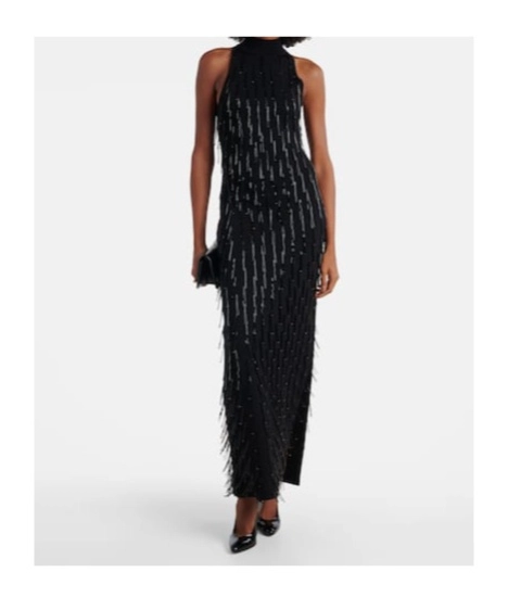 Galvan Embellished Maxi Dress