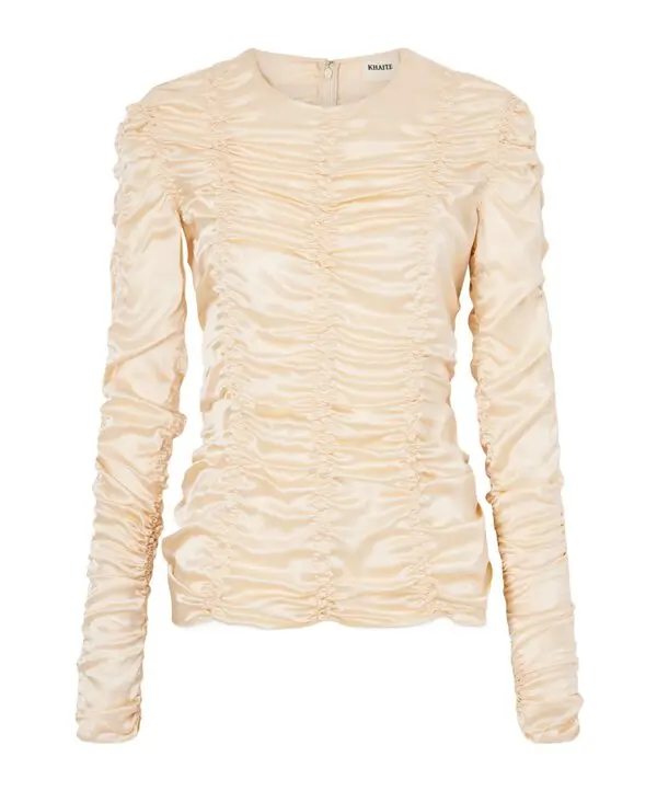 Khaite Rory's Pleated Top