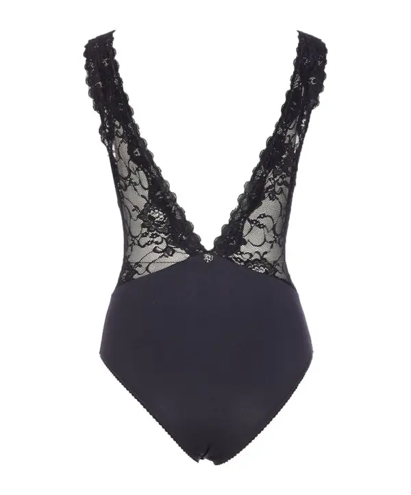 ANIYE BY Lace V-neck Bodysuit