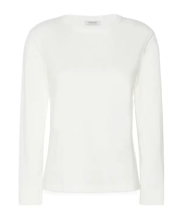 Max Mara Long-sleeved T-shirt - White
