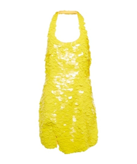 Attico Allium Sequined Minidress