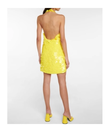 Attico Allium Sequined Minidress