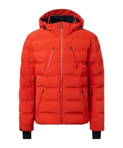 Aztech Mountain Nuke Suit Down Ski Jacket - Red