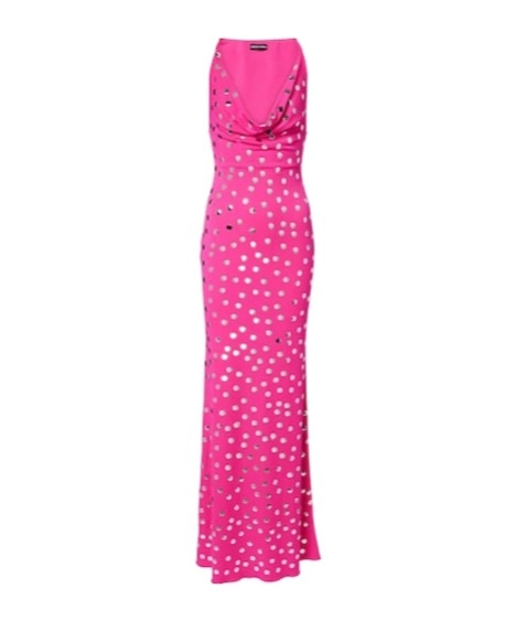 David Koma Polka-dot Gown