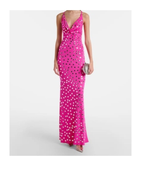 David Koma Polka-dot Gown