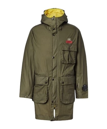 C.P. COMPANY Goggles Down Jacket - Green