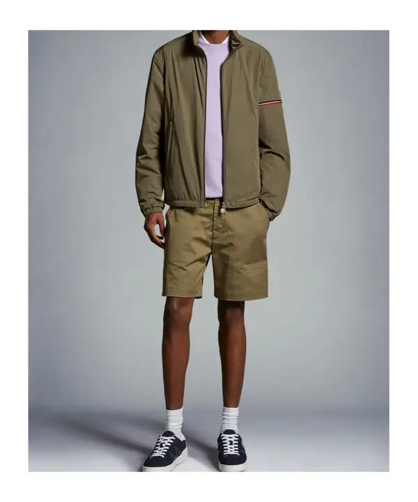 Moncler High-neck Zip-up Jacket