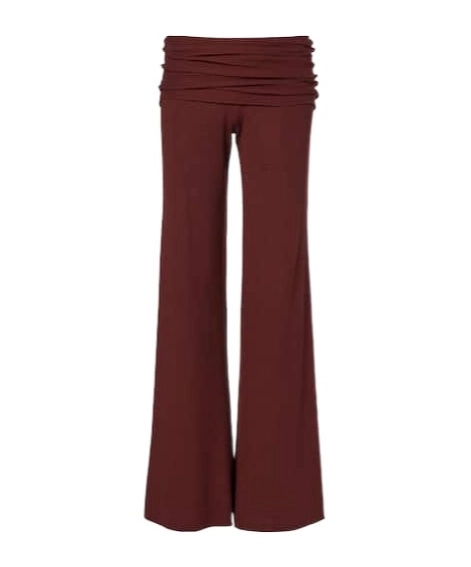 AYA MUSE Silk-blend Wide-leg Pants
