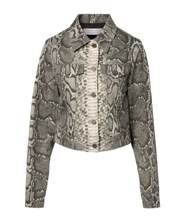 Gabriela Hearst Short Denim Jacket
