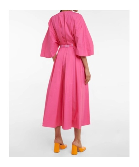 ROKSANDA Naomina Cotton Poplin Midi Dress