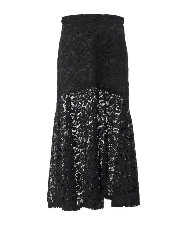 PATOU Lace Maxi Skirt