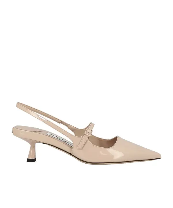 JIMMY CHOO Didi 45 Pointed-toe Pumps - Pink
