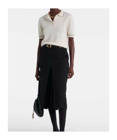 NILI LOTAN Short-sleeved Polo Shirt