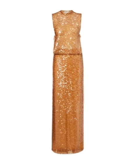 Christopher Esber Sequined Sleeveless Maxi Dress