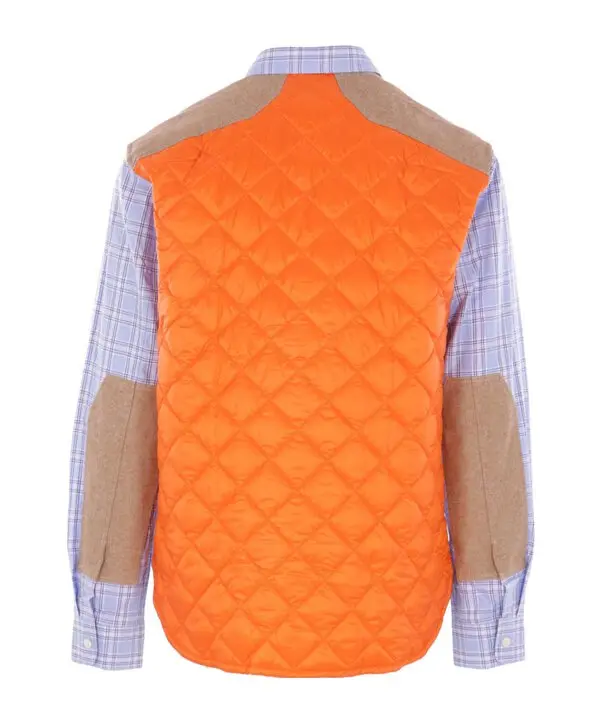 Junya Watanabe Plaid Long-sleeved Shirt