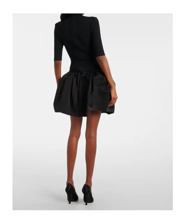 Magda Butrym Cotton And Silk Minidress