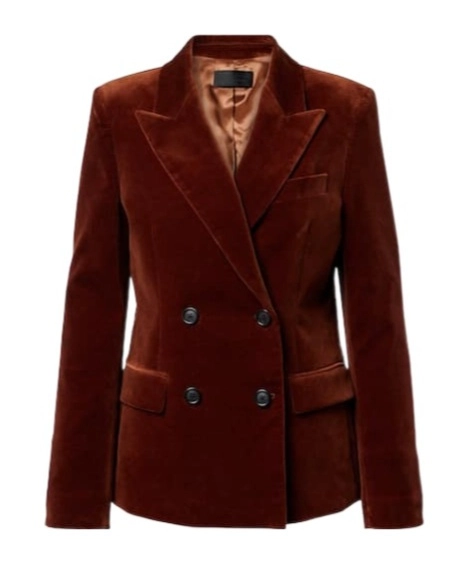NILI LOTAN Velvet Blazer