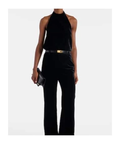 NILI LOTAN Halter Neck Cardigan
