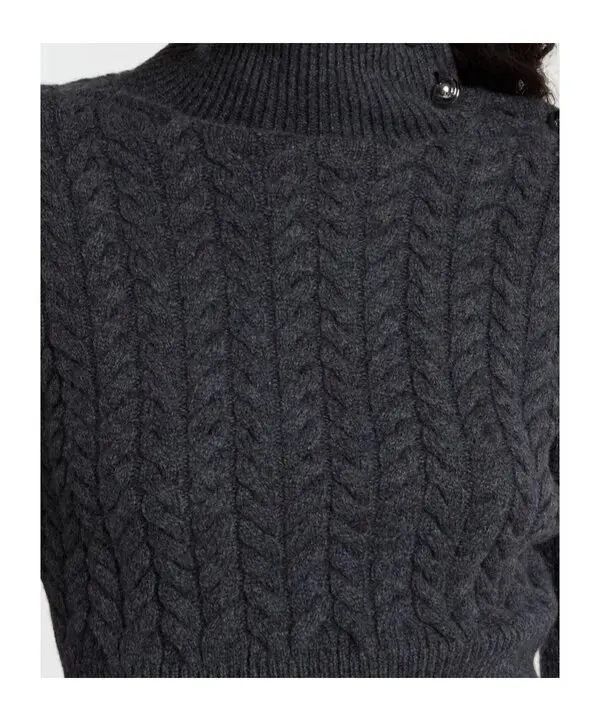 PATOU Cable-knit Long-sleeved Sweater