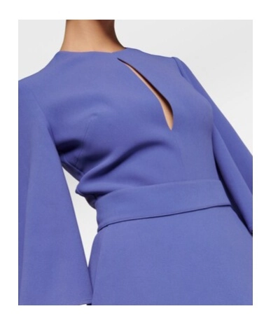 Elie Saab Crepe Jumpsuit