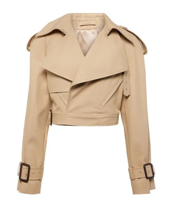 Wardrobe.NYC Cropped Lapel Jacket