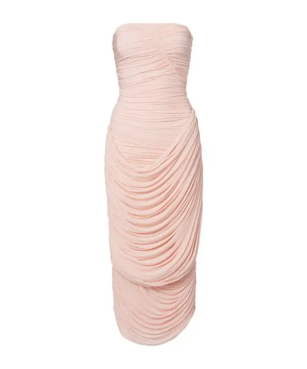 Magda Butrym Draped Midi Dress